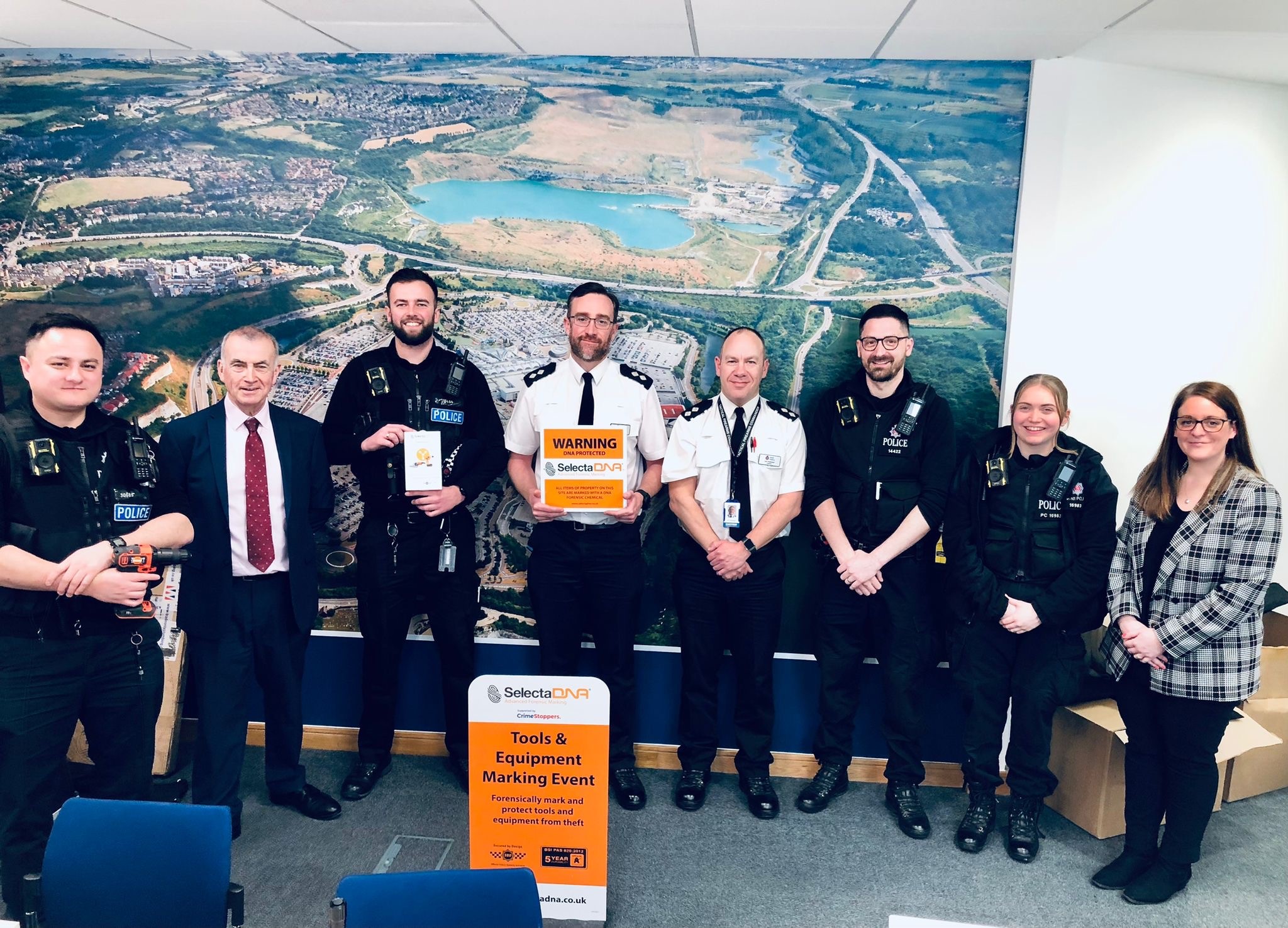 Kent Police Launch Tools & Equipment Marking with SelectaDNA | SelectaDNA