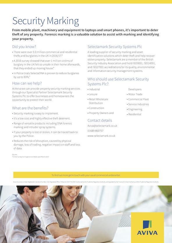 Specialist Partner of Aviva | SelectaDNA