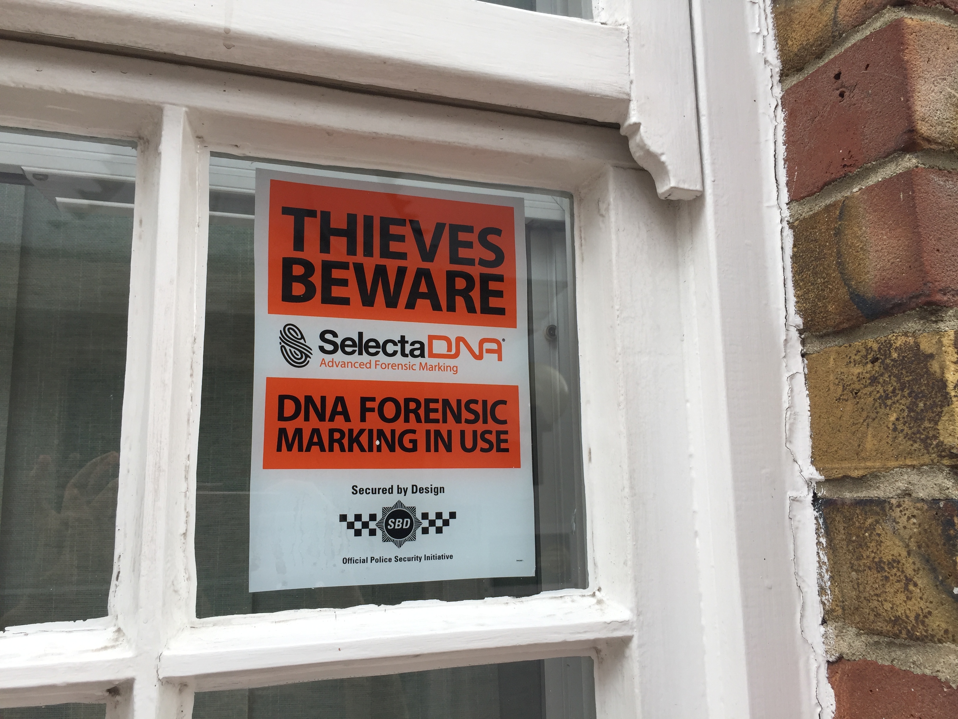 SelectaDNA A5 Window Sticker (SBD) | SelectaDNA